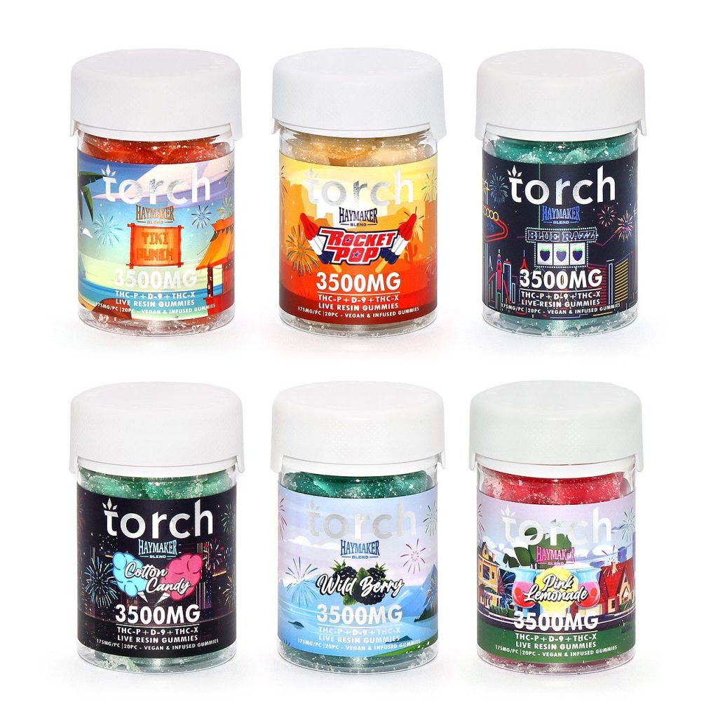 TORCH THC GUMMIES – 3500MG – FRASCO 20 UNIDADES – Tony Terpz